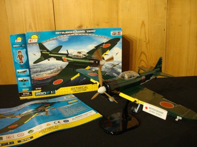 COBI 2.Wk. 1:35 Flugzeug Japan Mitsubishi ZERO/wie Lego (Gebraucht) in ...