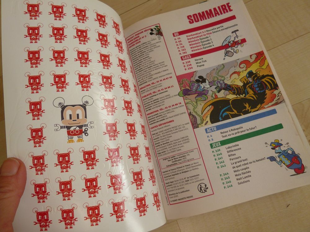 Mickey parade géant - hors série Darkenblot - Tome 2 - Le fu (Gebraucht ...
