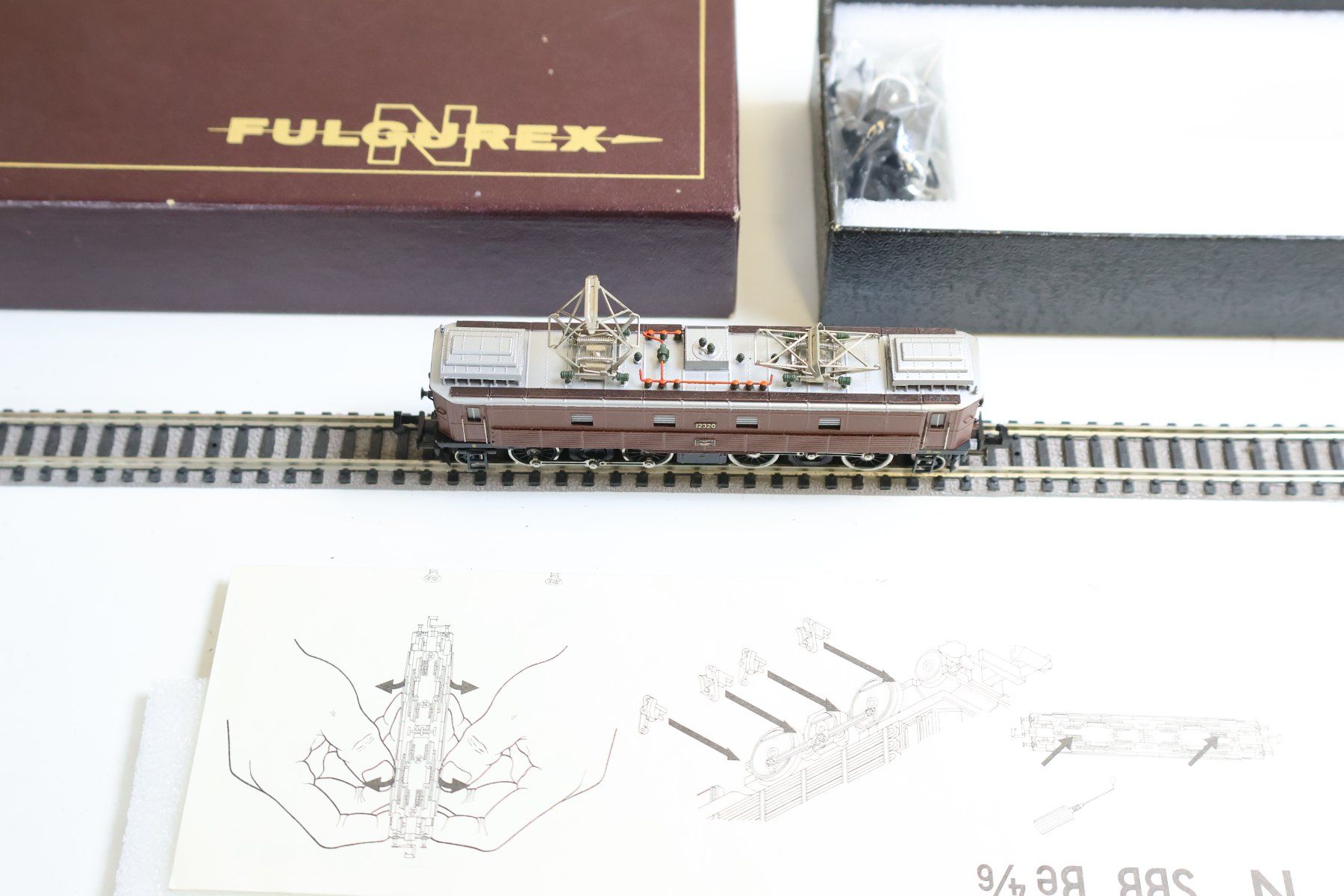 Fulgurex SBB Be 4/6 E-Lok 12320-B - Spur N Rarität (Gebraucht) in ...
