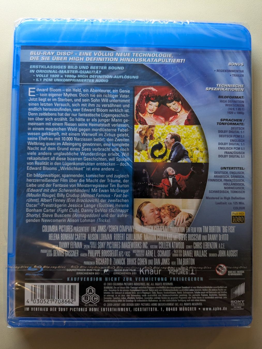 "Big Fish" von Tim Burton [Blu-ray/neu & OVP] (Neu und originalverpackt ...