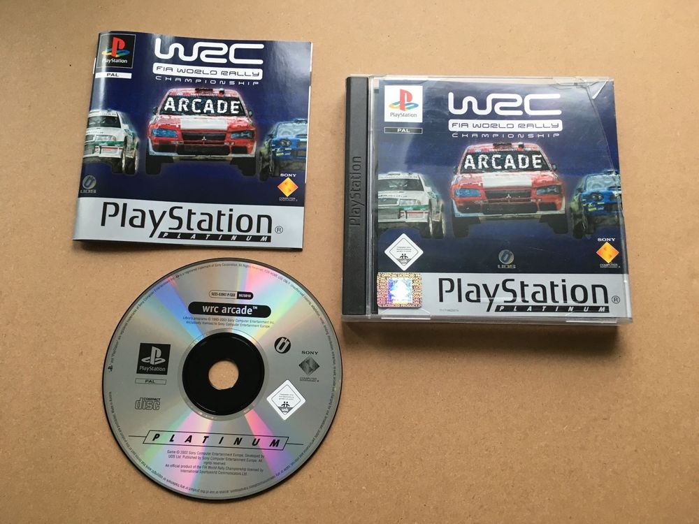 WRC Fia World Rally Championship für Ps1 (Gebraucht) in St.Gallen für CHF 14 – mit Lieferung auf ...