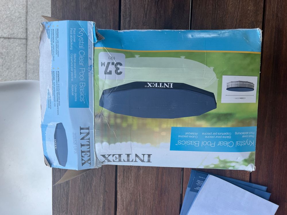 Intex Pool Cover 3.7m | Kaufen auf Ricardo