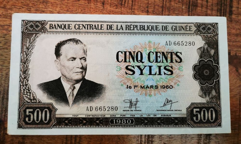Josip Broz Tito - Guinea 500 Sylis (Gebraucht) in Rotkreuz für CHF 12.9 ...