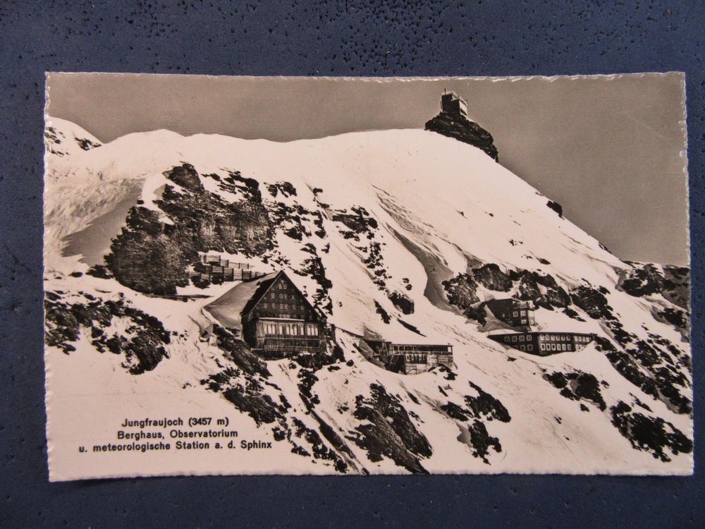 AK BEO JUNGFRAUJOCH BERGHAUS OBSERVATORIUM METEO STATION (Gebraucht) in Ettingen für CHF 1.95 ...