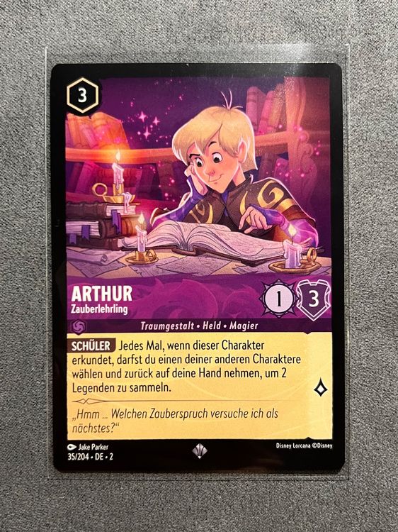 Arthur DE 35 Disney Lorcana 2 Merlin Zauberer Epic (Neu (gemäss ...