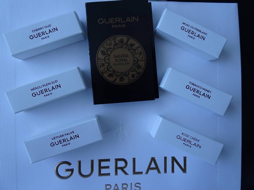7 x 2ml GUERLAIN PARFUMS CHERRY OUD, TOBACCO HONEY, ETC (Neu (gemäss ...