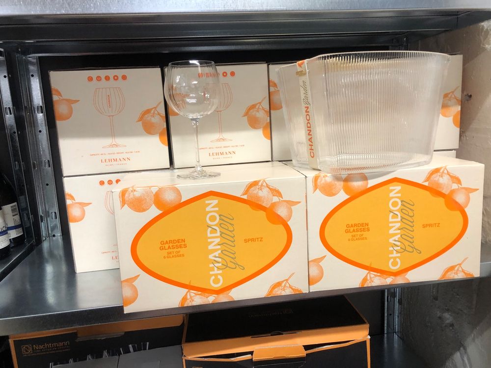 Chandon Garden Spritz Glass (per box of 6/or all 60 glasses) (Gebraucht ...