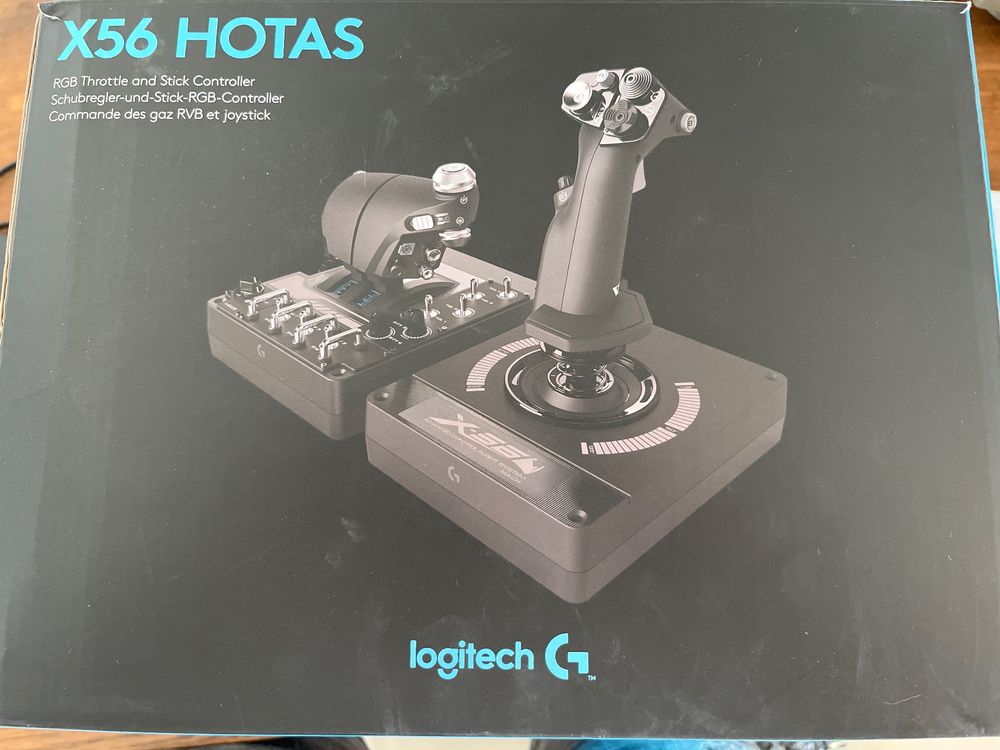 Logitech G Saitek Pro Flight X56 Rhino 2018 / gebraucht (Gebraucht) in ...