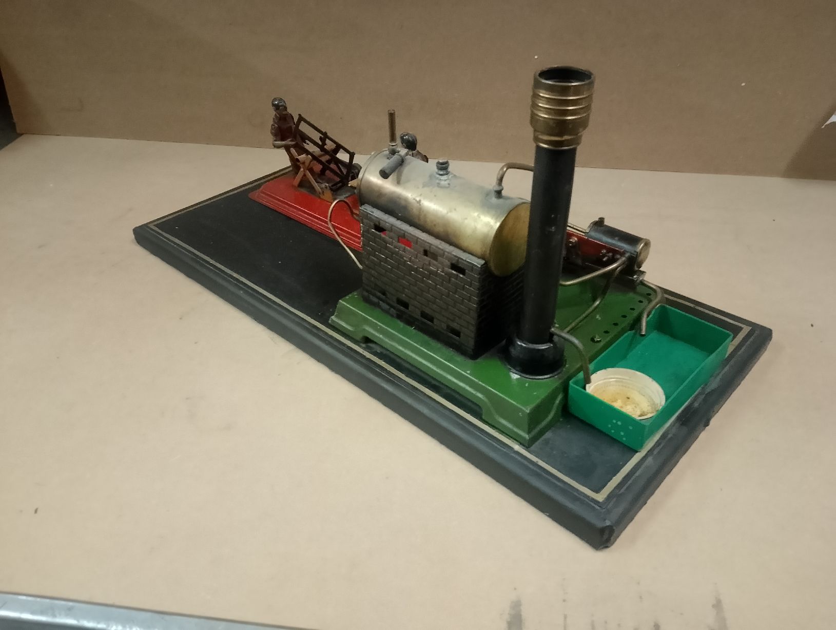 Dampfmaschine von Bing? mit Antriedsmodell von Bing vor 1945 (Gebraucht ...