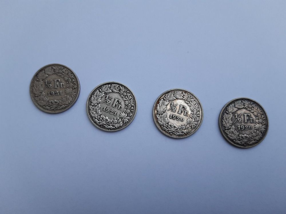 50 rappen Silber 1920-1921 | Kaufen auf Ricardo
