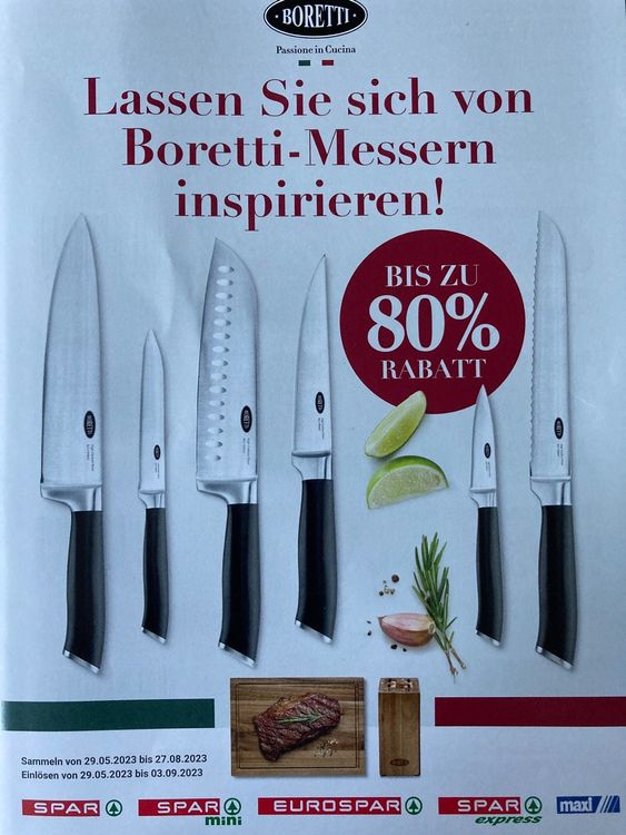 SPAR 15 Punkte Boretti-Messer 2023 (Neu und originalverpackt) in ...