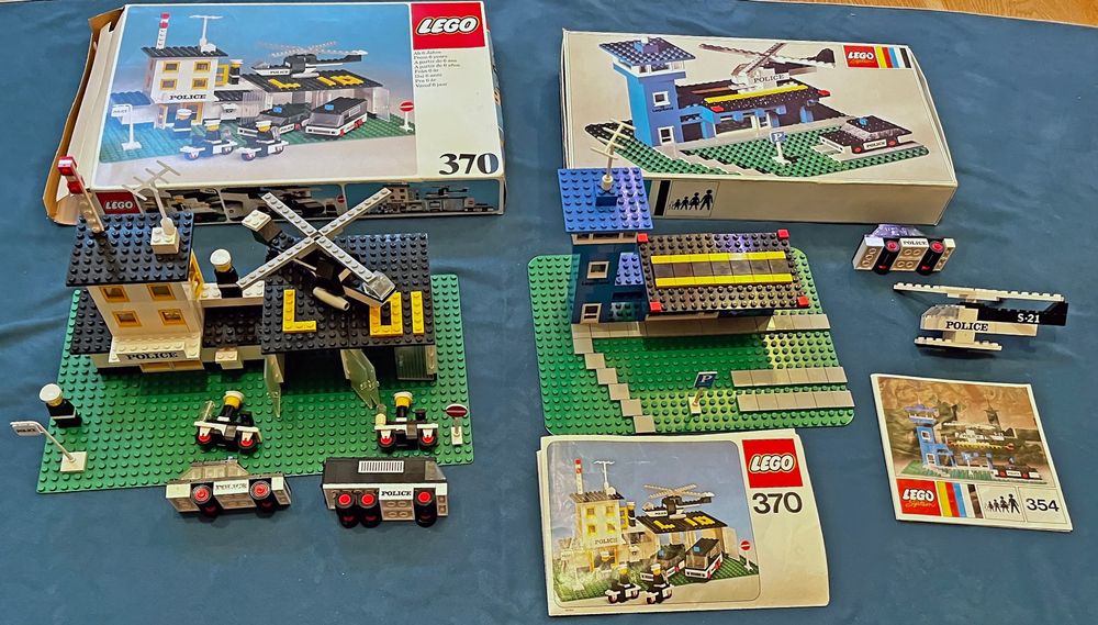 LEGO alte Polizei Sets 354 und 370 mit OVP (Gebraucht) in Riehen für ...