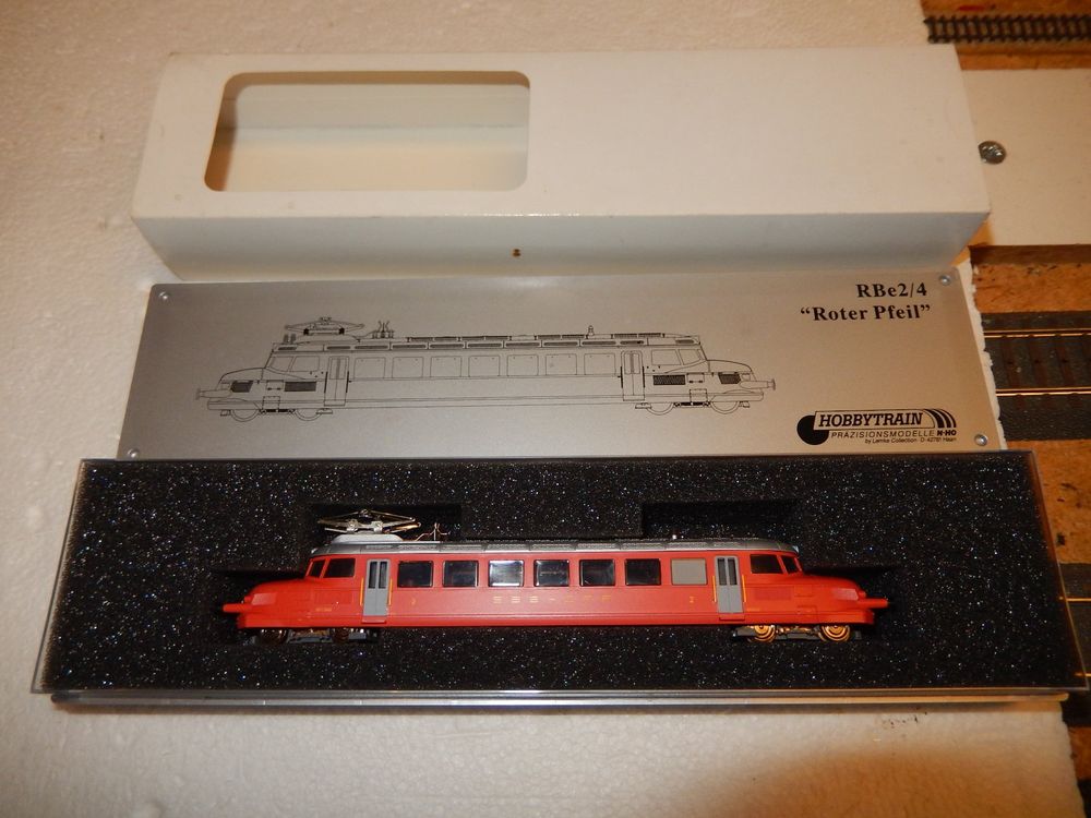 A50 Hobbytrain N. Roter Pfeil RBe 2/4 SBB Nr. H2643 (Neu (gemäss ...