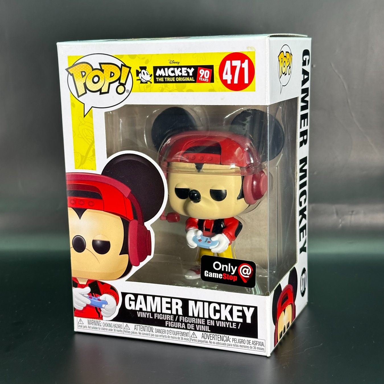 Funko Pop! Disney Gamer Mickey 471 (Only GameStop) (Gebraucht) in ...