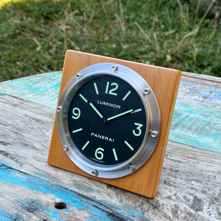 PANERAI Luminor Desk / Table Clock, Ref. OP6586, Made 2005 | Kaufen auf ...