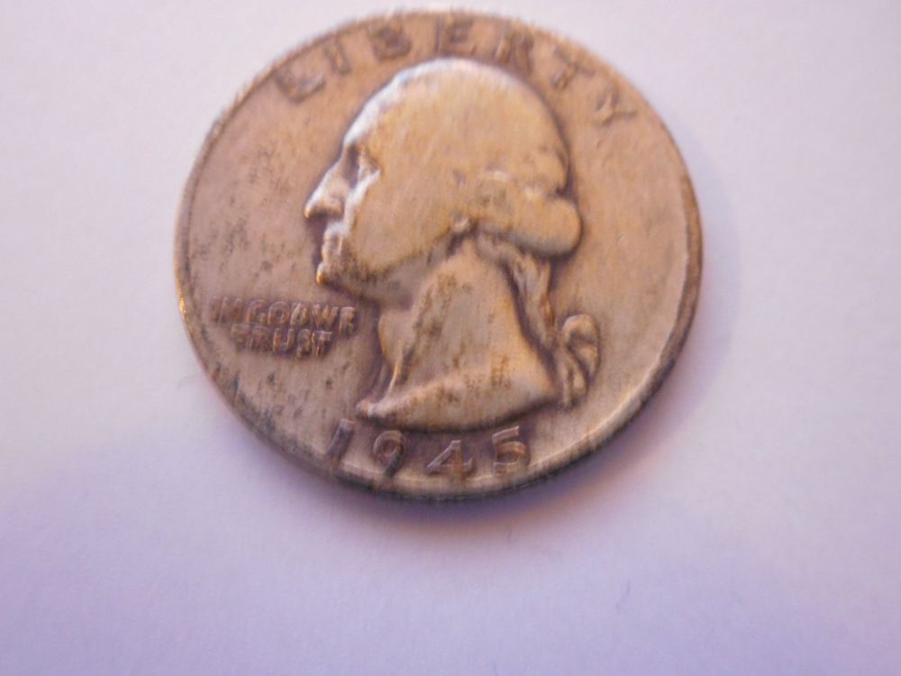 1945 S Quarter Dollar silber (Gebraucht) in Kriegstetten für CHF 5.5 – mit Lieferung auf Ricardo ...