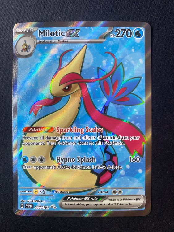 Milotic ex 217 - Ultra Rare - Surging Sparks - EN | Kaufen auf Ricardo
