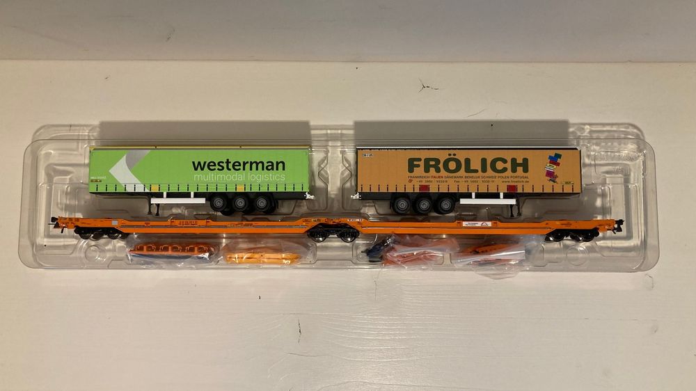 Roco 77393 Doppeltaschen-Gelenkwagen (Neu und originalverpackt) in Berg ...