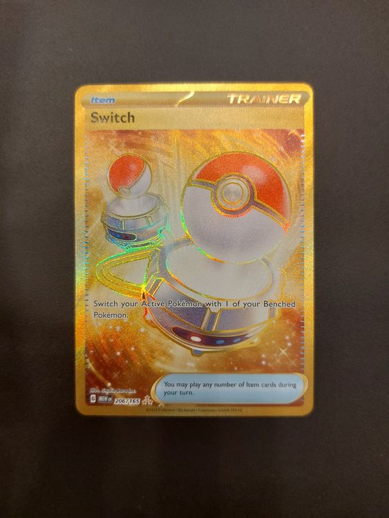 Switch #206 MEW EN (151) Gold Card (Usato) a Biasca per CHF 10 – con ...