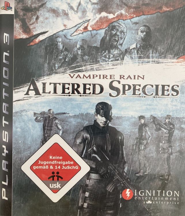 Vampire Rain Altered Species - SONY PS3 | Kaufen auf Ricardo