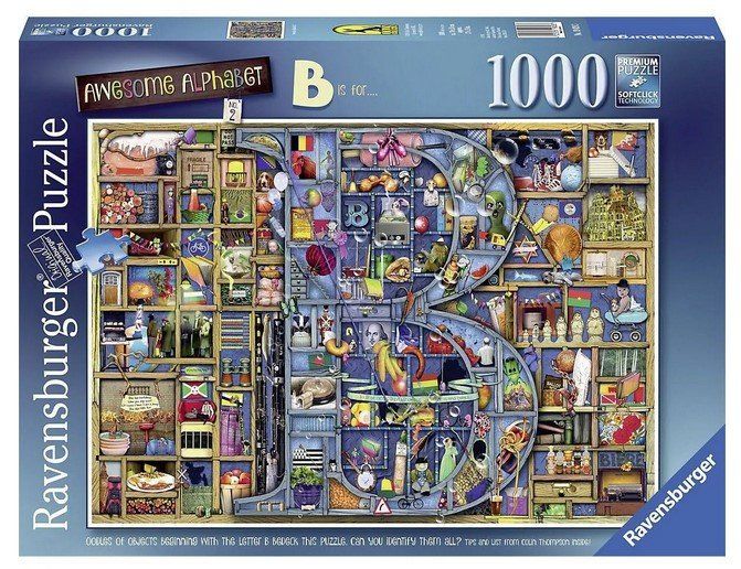 Ravensburger 1000 Teile Puzzle Awesome Alphabet B (Neu und ...