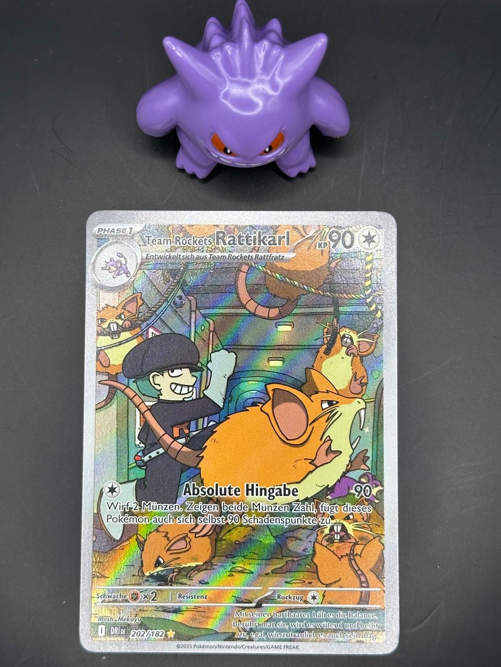 Pokémon Ewige Rivalen - Team Rockets Rattikarl DRI 202 DE 🔴 (Neu ...