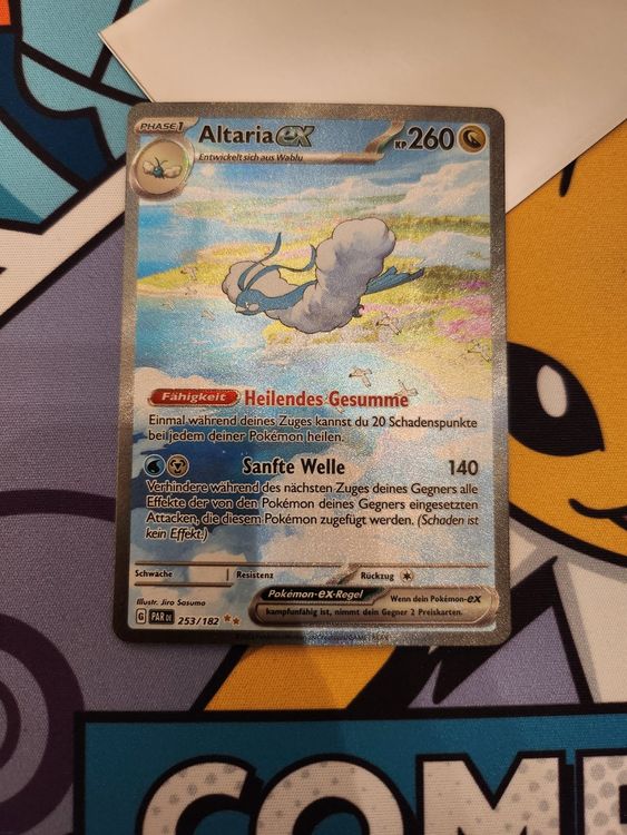 Pokemonkarte Altaria ex, Illustration-Rare (Neu (gemäss Beschreibung ...