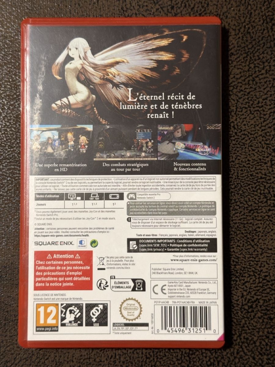 Bravely Default II Nintendo Switch - Comme Neuf! 🎮 (D'occasion) à ...