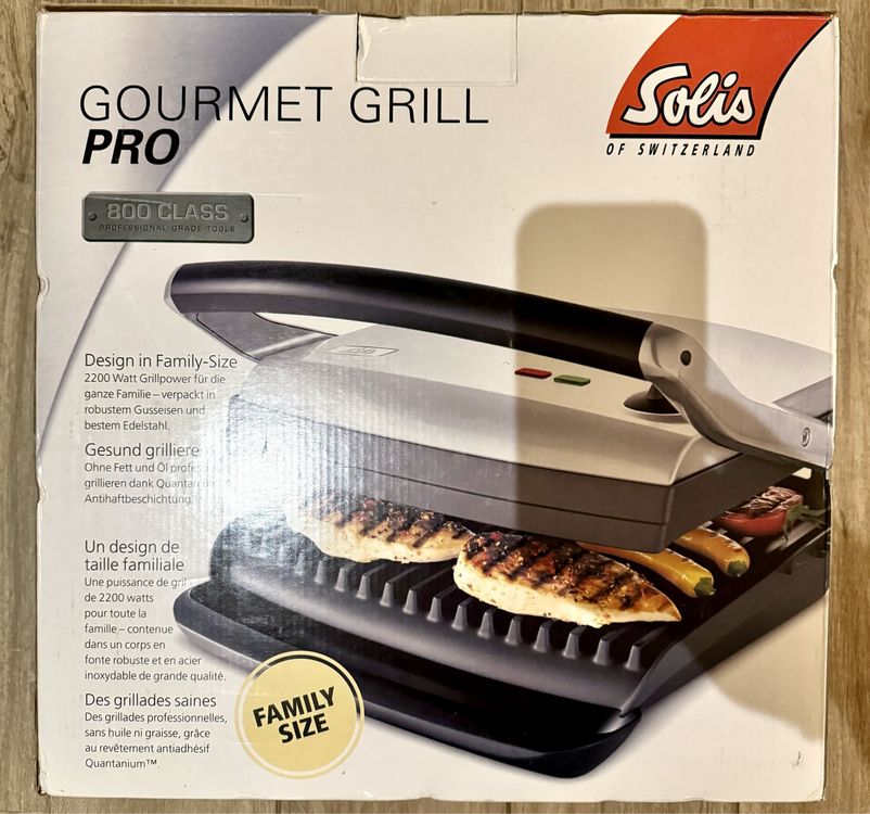 Solis Grill Gourmet Pro | Kaufen auf Ricardo
