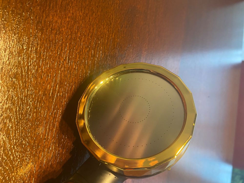 Eco Duschbrause Gold-Schwarz | Kaufen auf Ricardo