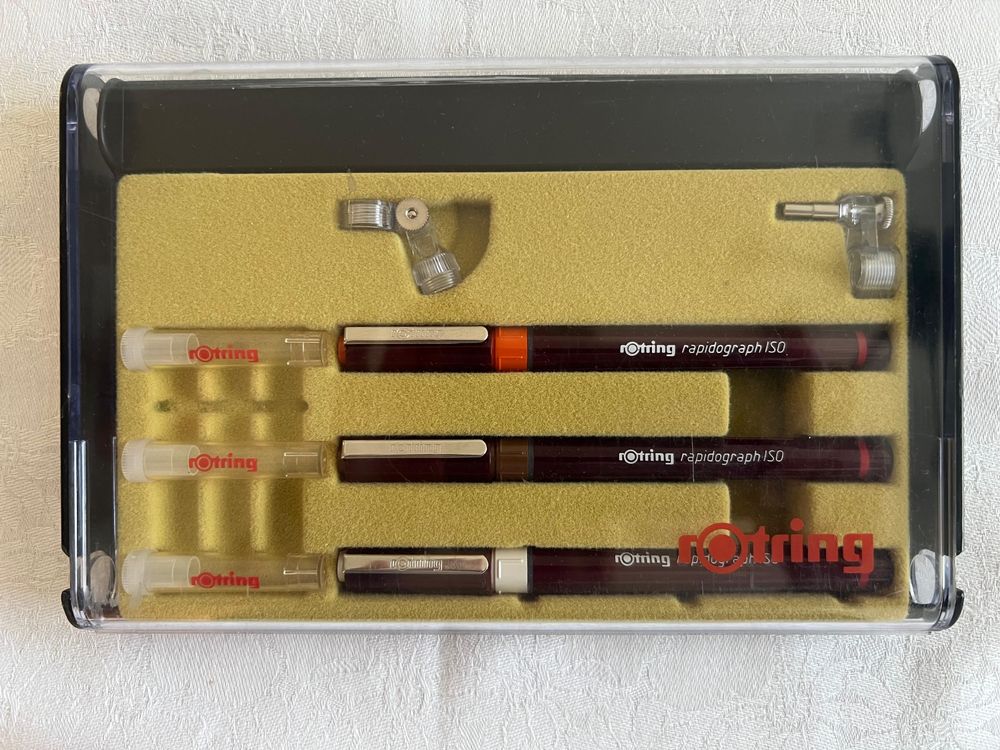 rotring rapidograph ISO (Set) (Neu (gemäss Beschreibung)) in Binningen ...