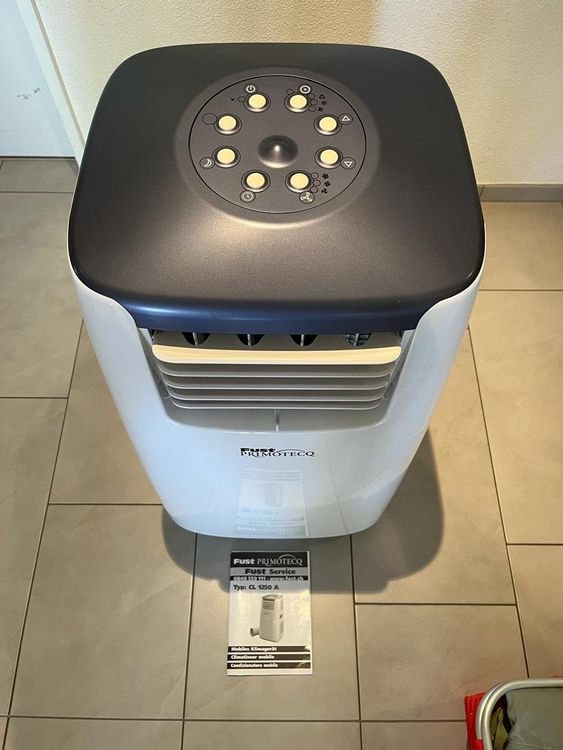 Mobiles Klimagerät Fust Primotecq Typ CL 1250 A (Gebraucht) in ...