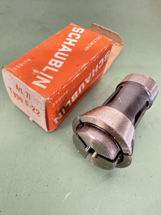 Schaublin-Spannzange, Collet Type F-22, Ø 6 mm (Neu (gemäss ...