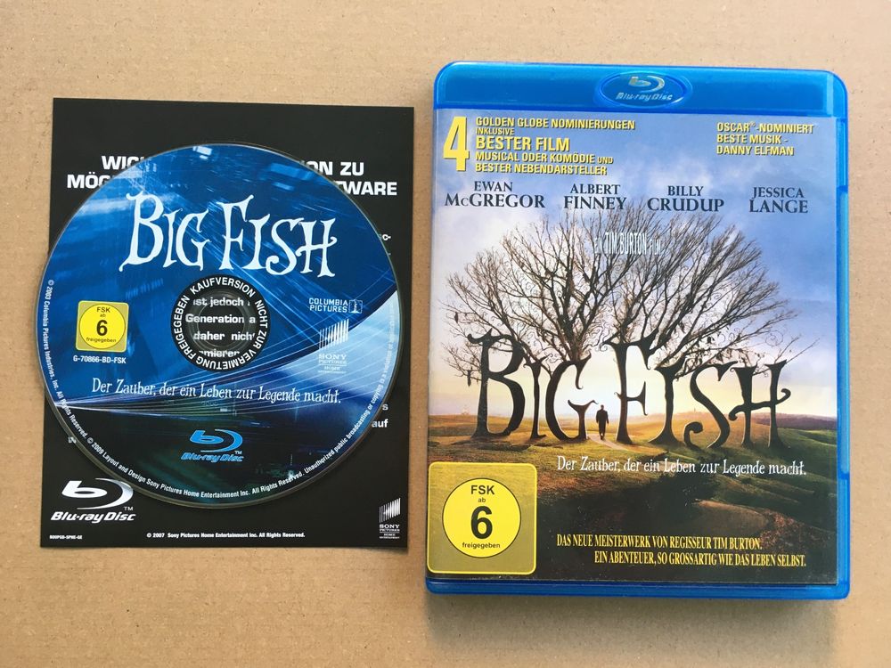 Big Fish [Blu-ray] (Gebraucht) in St.Gallen für CHF 2.9 – mit Lieferung auf Ricardo kaufen