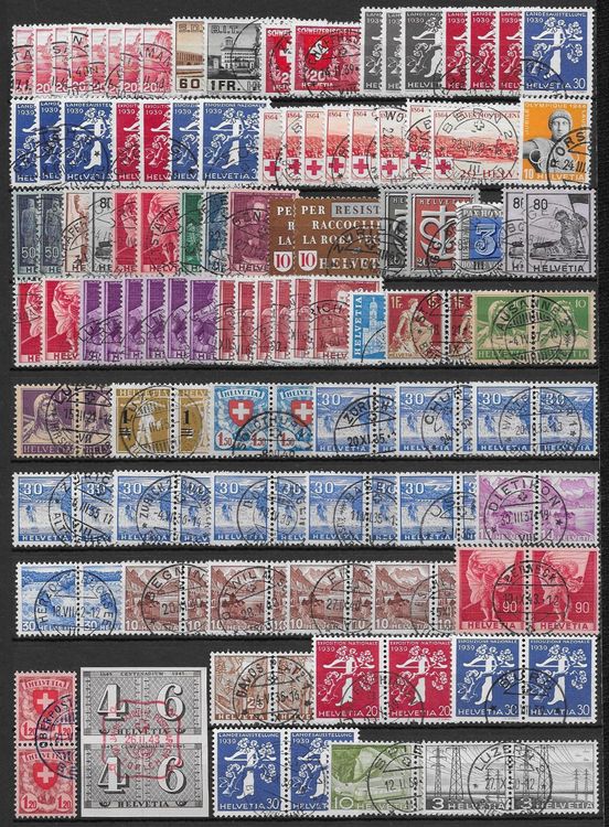 Posten ab 1850 viele Spitzenwerte o SBK ca. 3600.-+ ab 1.- | Kaufen auf ...