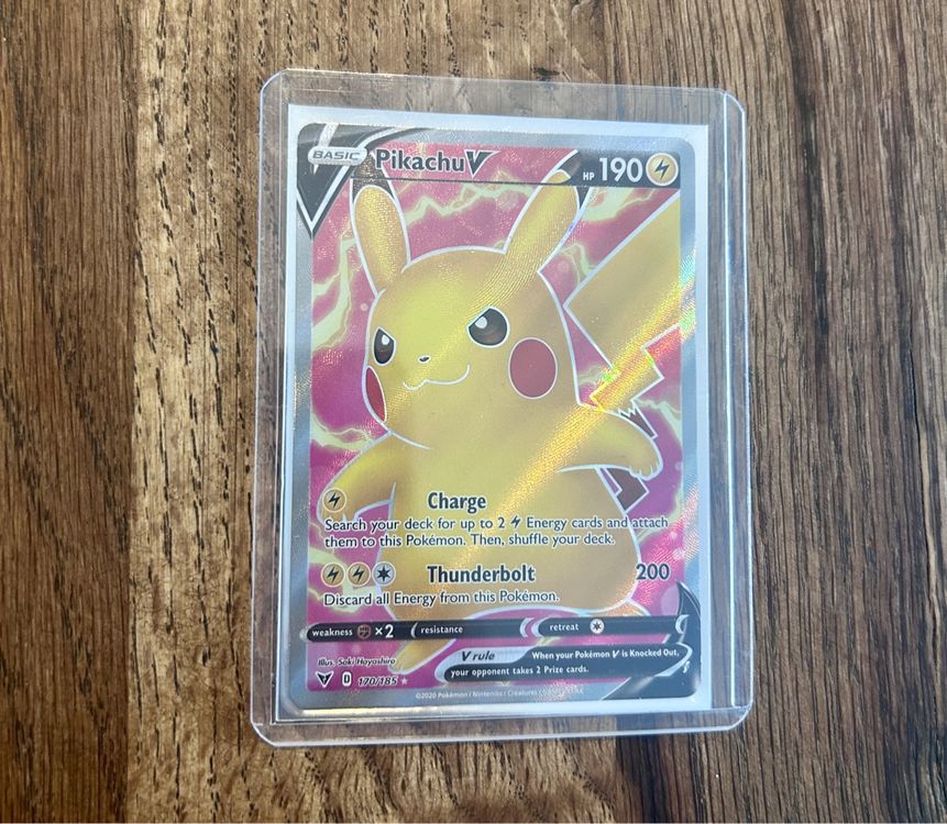 Pikachu V 170 | Kaufen auf Ricardo