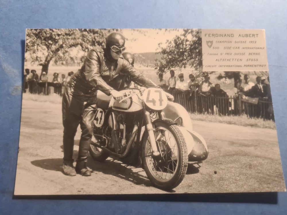 NORTON MANX SIDE-CAR FOTO VINTAGE COLLECTION (Gebraucht) in Bellevue ...