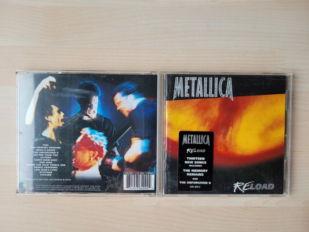 Metallica - Reload CD 1997 (Gebraucht) in Nebikon für CHF 1 – mit ...