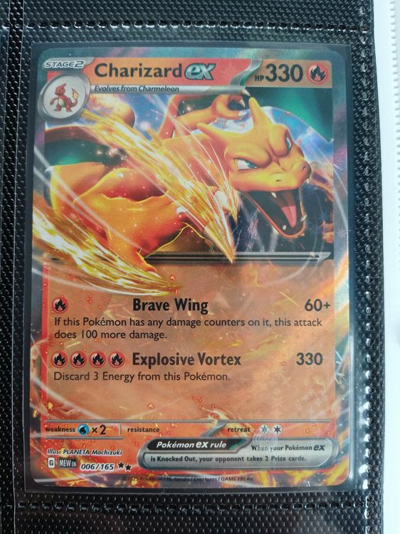 Charizard ex - Pokemon 151 Mew (Gebraucht) in Altstätten SG für CHF 14. ...