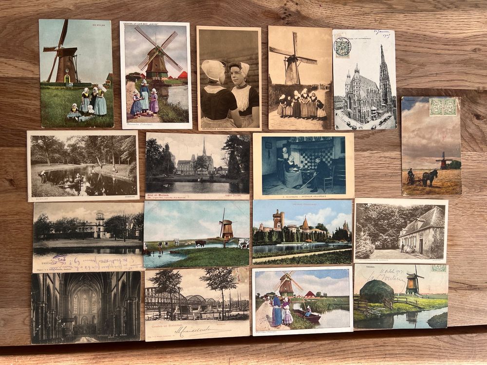 Sammlung antike Postkarten Niederlande (Gebraucht) in Hermetschwil ...
