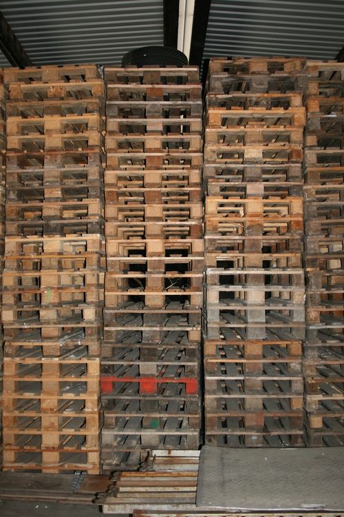 Paletten Europaletten EUR Holzpaletten, gebraucht (Gebraucht) in ...