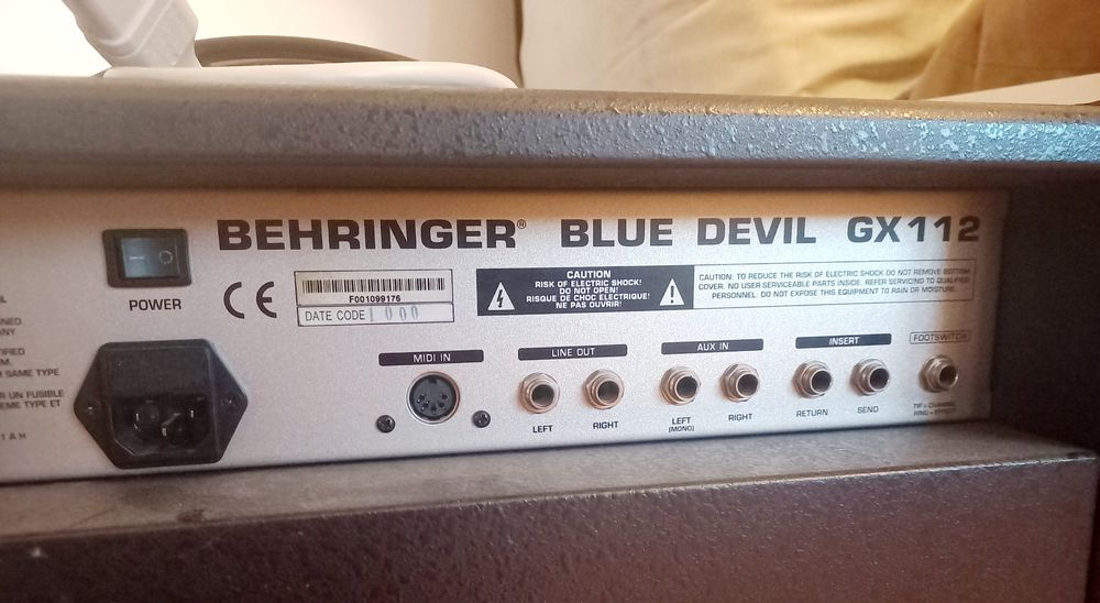 Guitar amplifier BEHRINGER Blue Devil GX112 (Gebraucht) in Villars-sur ...