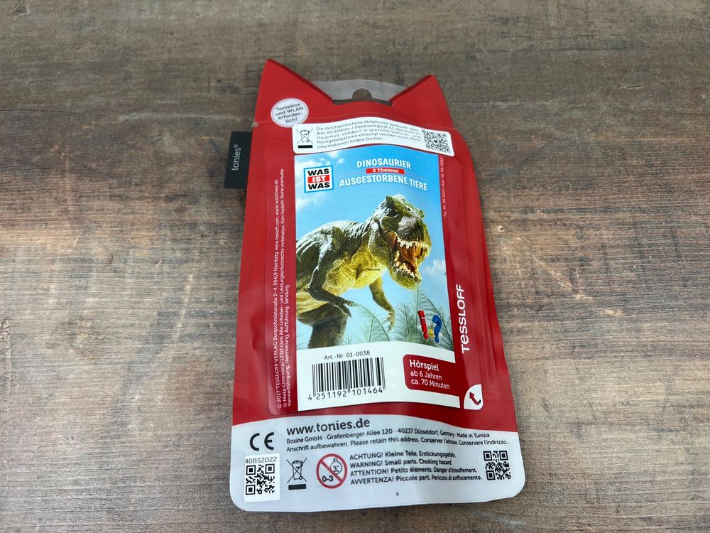 Tonies Figur Dinosaurier Ausgestorbene Tiere Was ist Was (Neu und ...