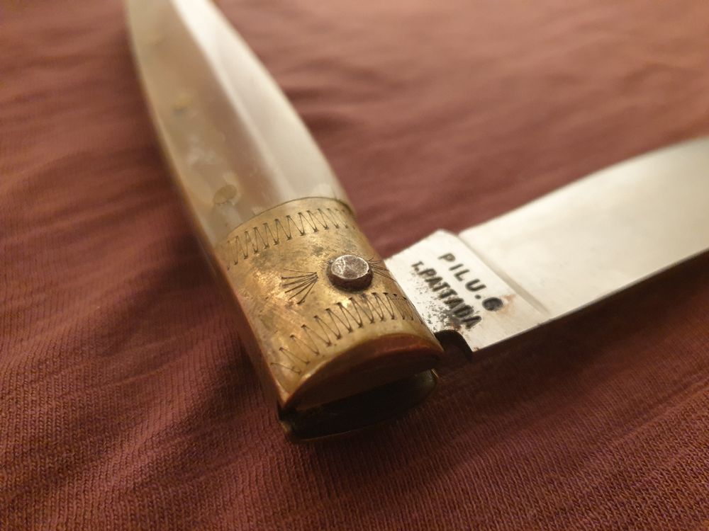 Sackmesser PILU.S T. PATTADA ITALIA Messer (Gebraucht) in Val D Illiez ...