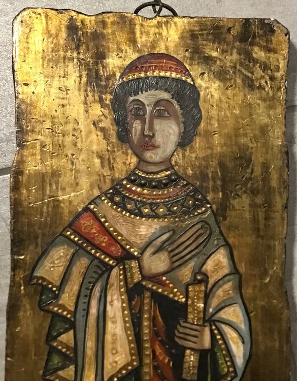 Alte Grosse Ikone Gemälde | Kaufen auf Ricardo