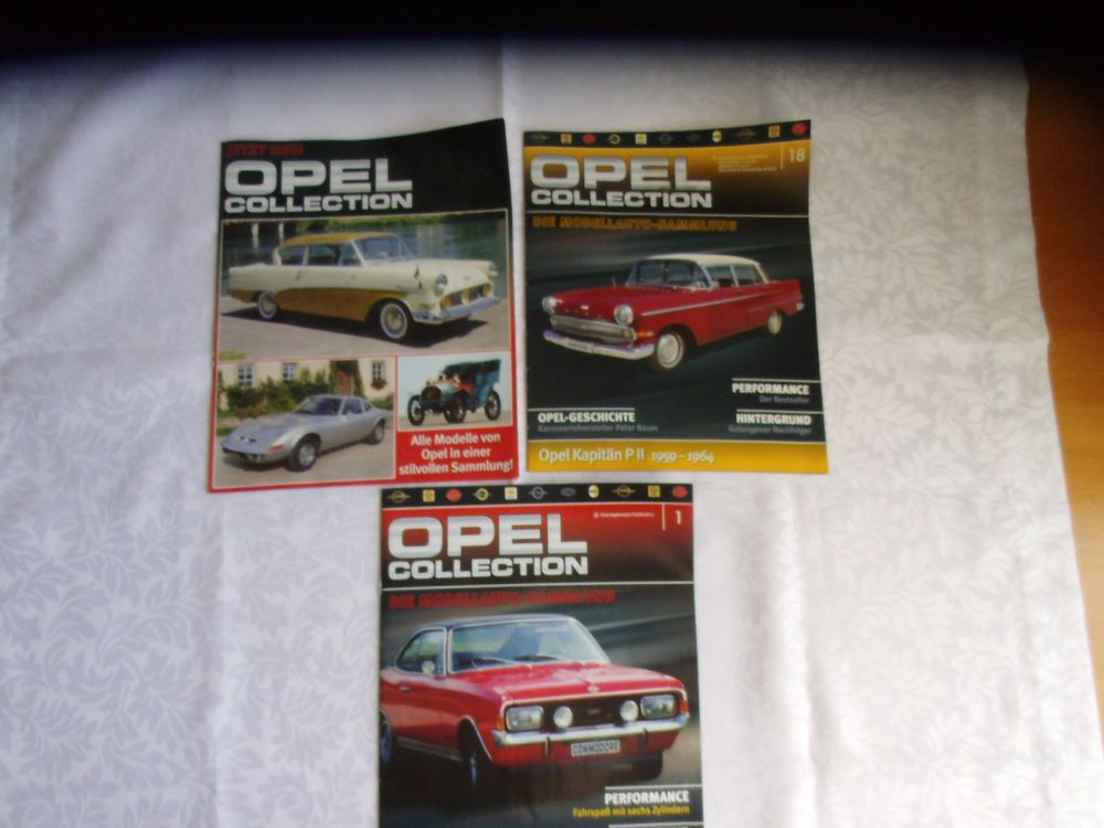 Opel Collection Zeitschriften, Magazin 3 Stück (Gebraucht) in ...