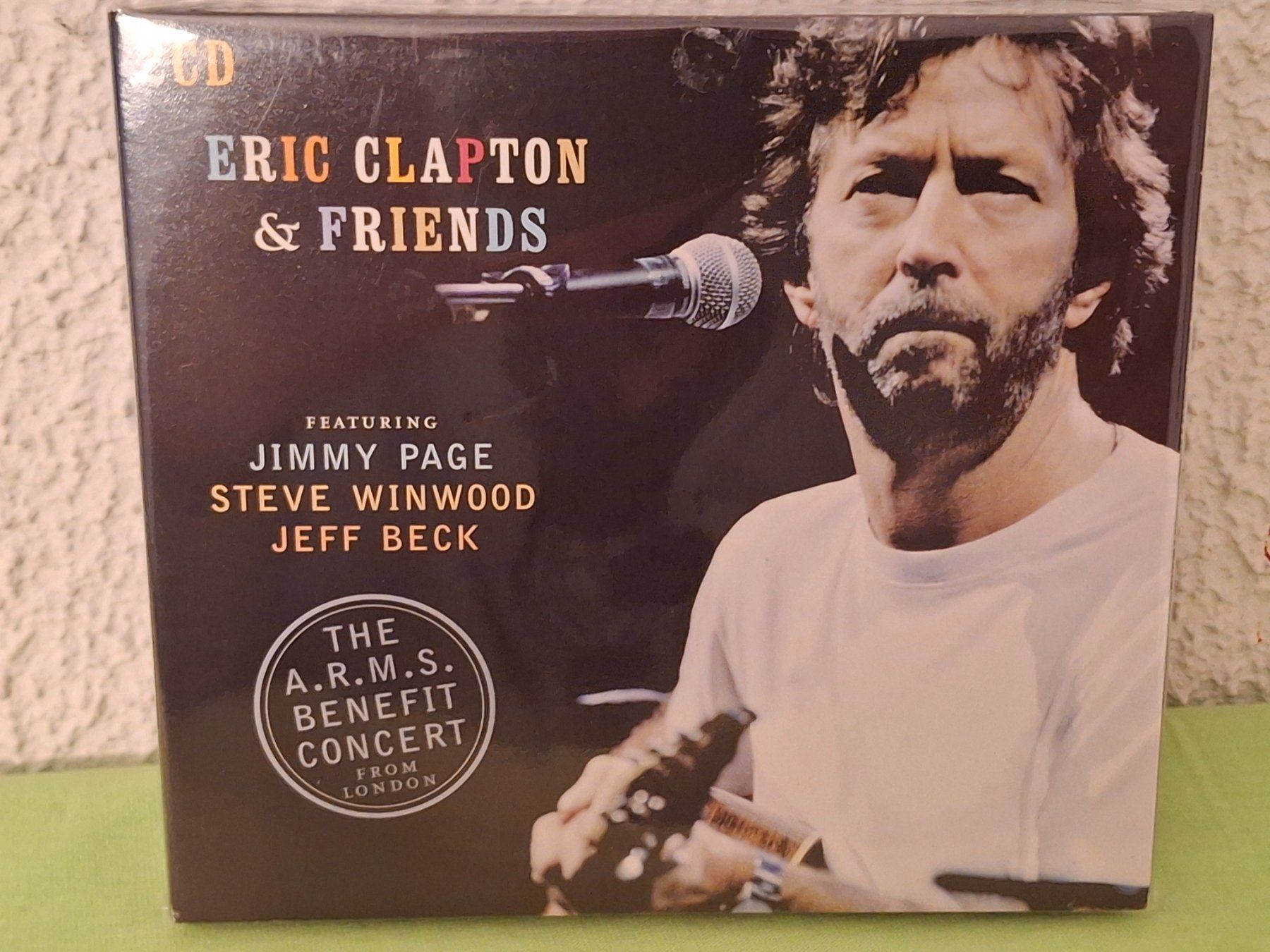 2CD Eric Clapton & Friends - The A.R.M.S. Concert, NEU!🛑 (Gebraucht) in ...