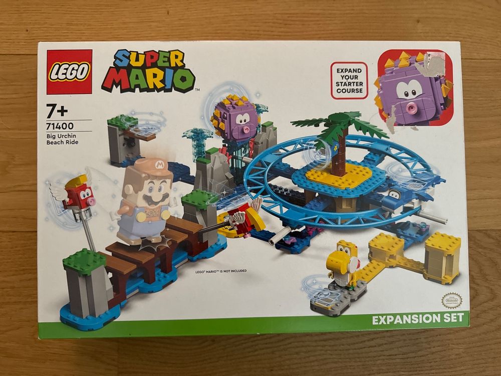 Lego Super Mario Big Urchin Beach Ride 71400 (Neu und originalverpackt ...