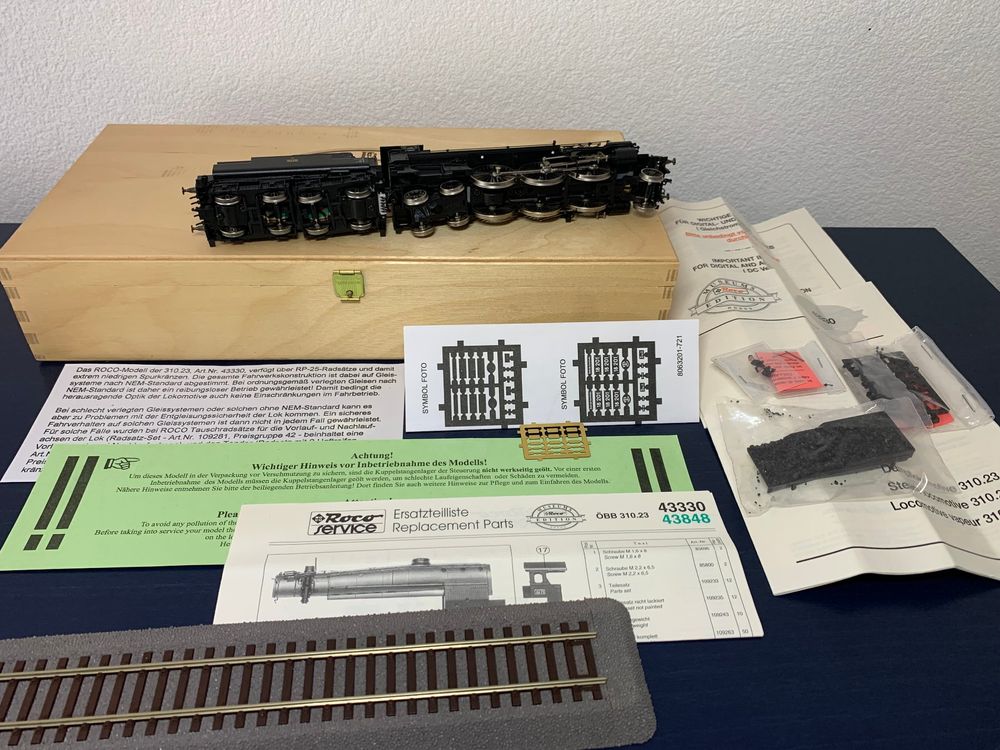 Rar MUSEUMS EDITION OVP Dampflok 310.23 ÖBB Finescale (Gebraucht) in ...
