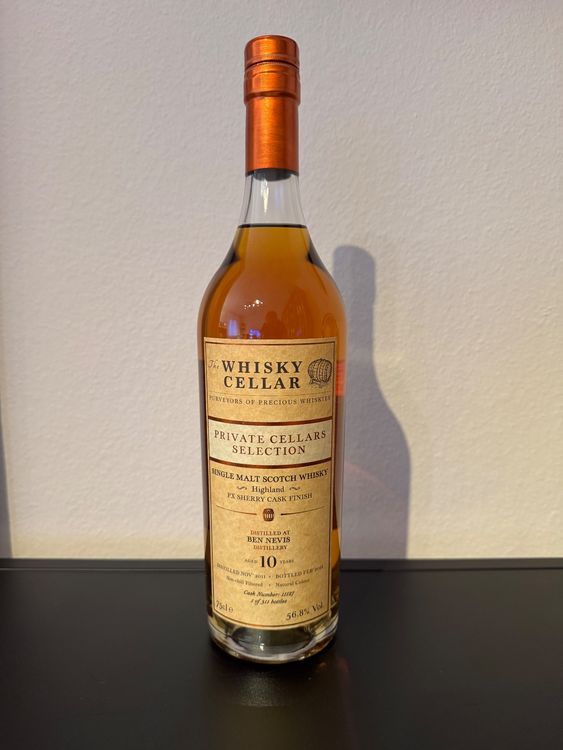 Whisky Cellar Ben Nevis 10 Years PX-Sherry Cask Finish (Neu und ...